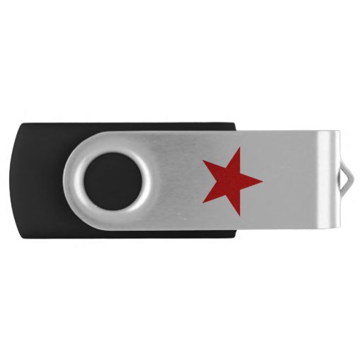 Soviet USSR Communist Military Red Star Flash Drive | Zazzle