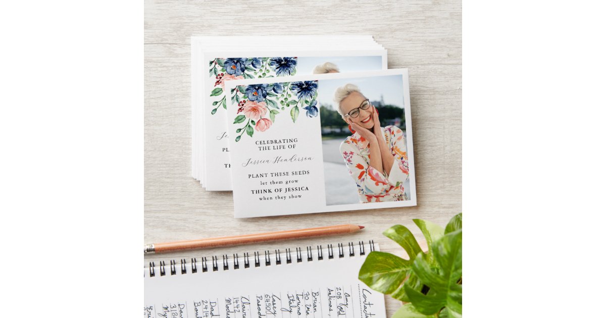 Sow Love with These Memorial Keepsake Seed Envelope | Zazzle