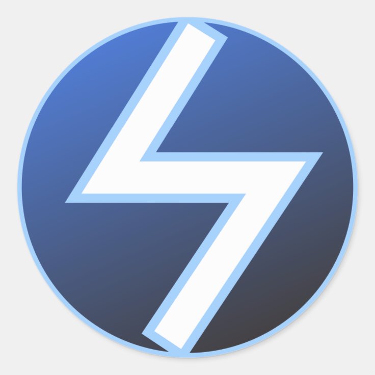 Sowilo Sowelu Sol Rune Classic Round Sticker | Zazzle