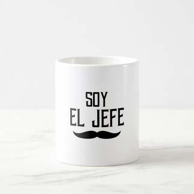 Soy El Jefe Nice Design Coffee Mug | Zazzle