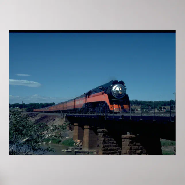 SP "Daylight" train, led by 4-8-4 #4449_Trains Poster | Zazzle