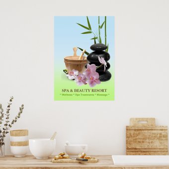 SPA & Beauty Resort Poster | Zazzle