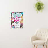 Spa Birthday or Girl Sleepover Party Welcome Sign | Zazzle