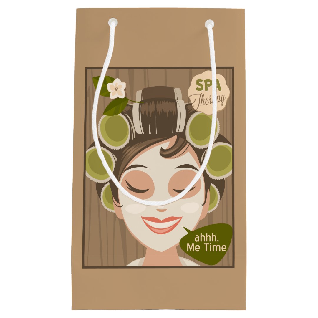 Spa Day Me Time Gift Bags | Zazzle