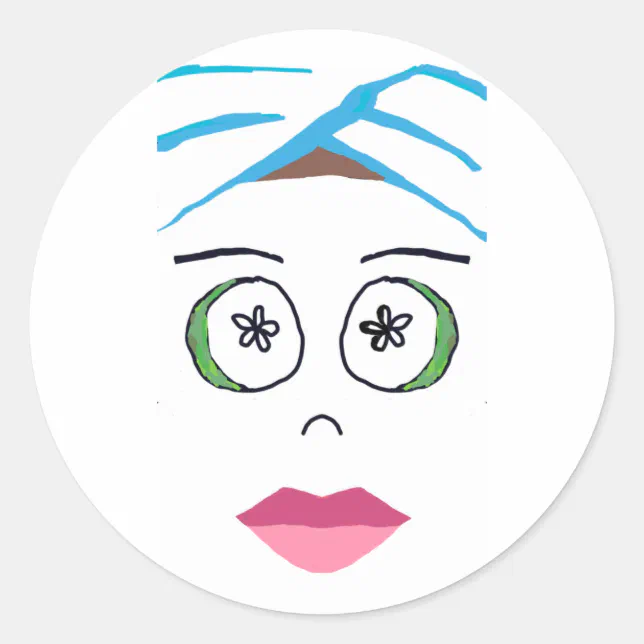 Spa Day Sticker | Zazzle