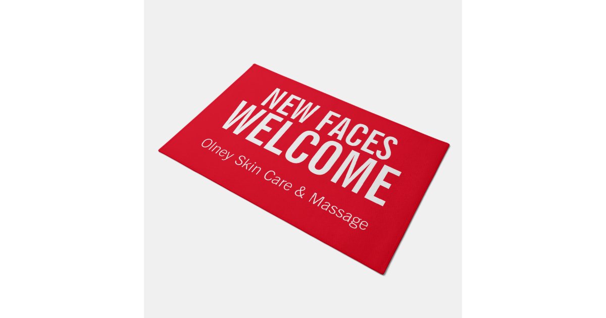 SPA Welcome Mat | Zazzle