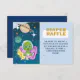 Space Alien Baby Shower Diaper Raffle Enclosure Card | Zazzle