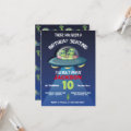 Space Alien Invasion Birthday Party Invitation | Zazzle