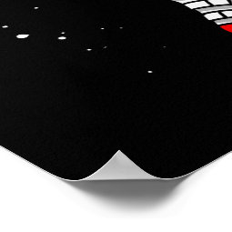 Space Astronaut Soccer Football Cosmic Poster | Zazzle