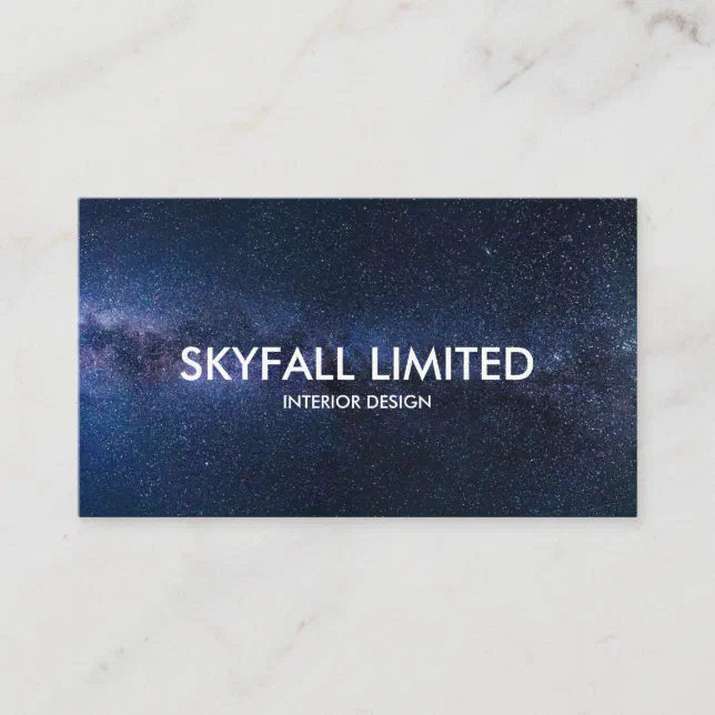 Space Business Card | Zazzle