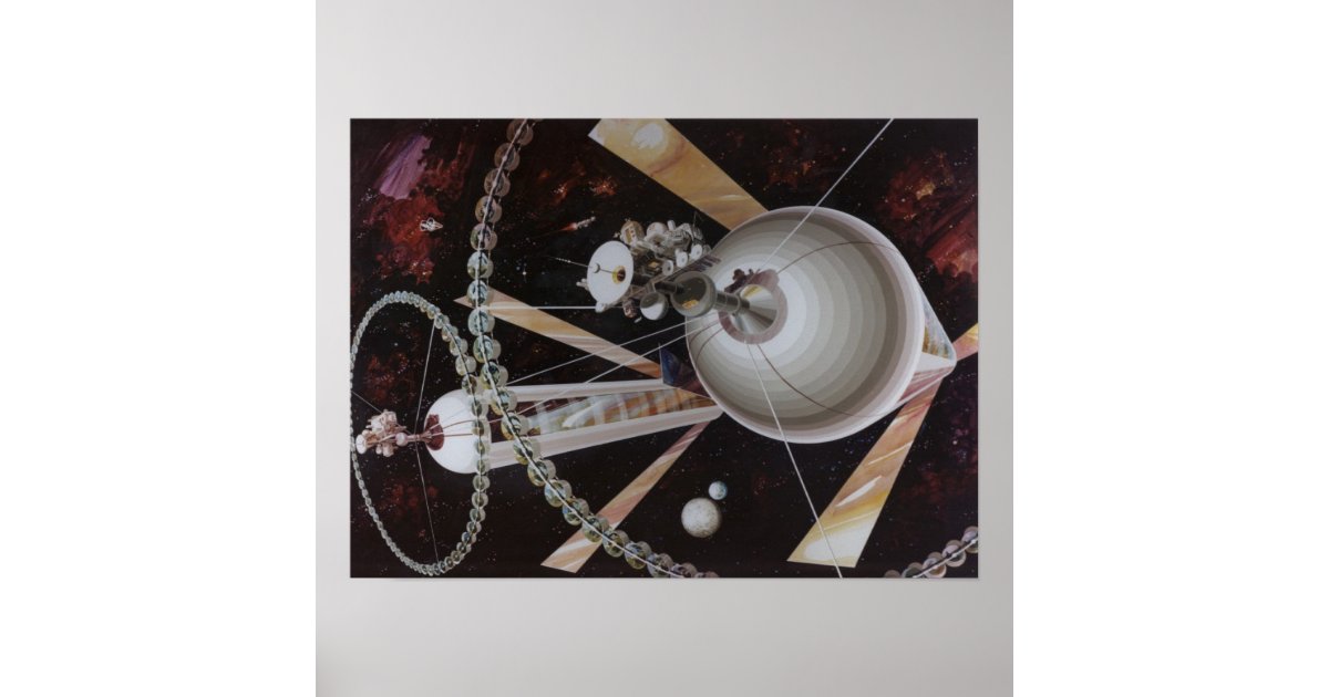 Space Colony Poster | Zazzle