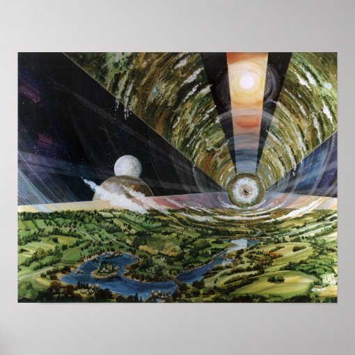 Space Colony Poster #2 | Zazzle