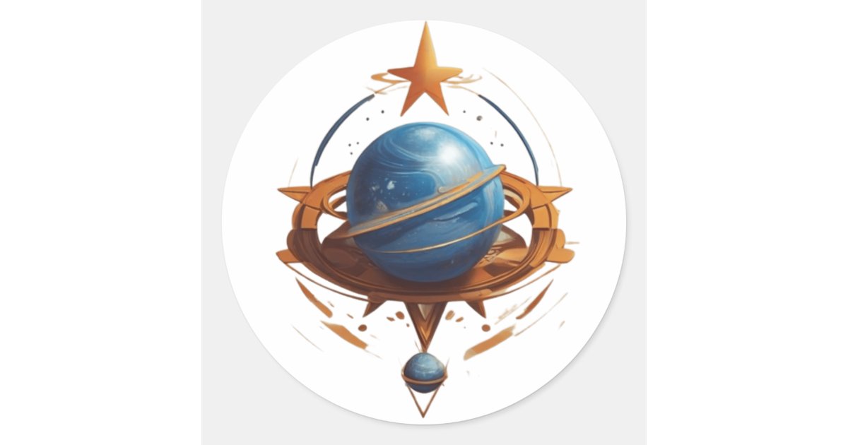 Space design Sticker | Zazzle