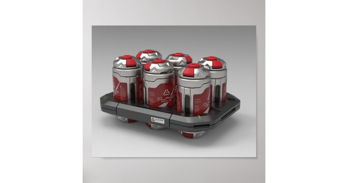 Space Engineers Poster - Clang Cola (box) | Zazzle