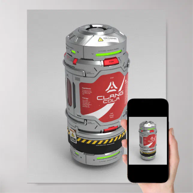 Space Engineers Poster - Clang Cola (single) | Zazzle