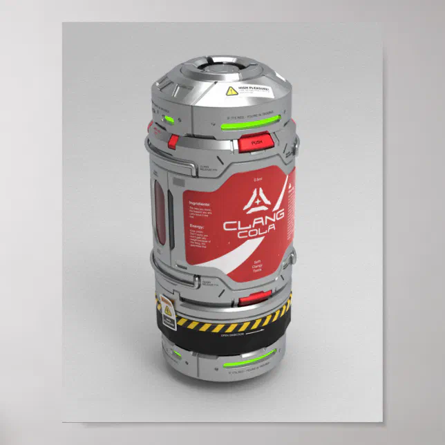Space Engineers Poster - Clang Cola (single) | Zazzle