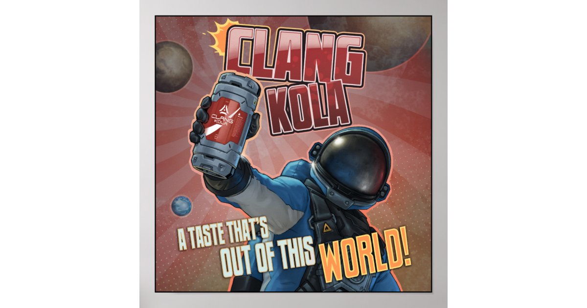 Space Engineers Poster - Clang Kola 2 | Zazzle