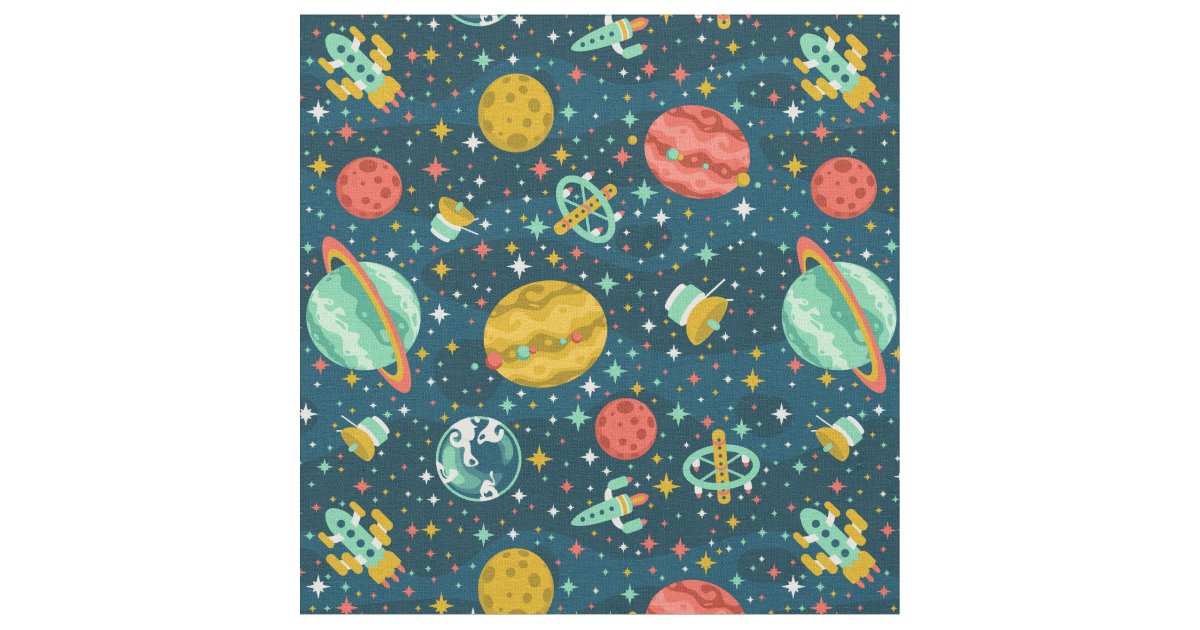 Space Fabric | Zazzle.com