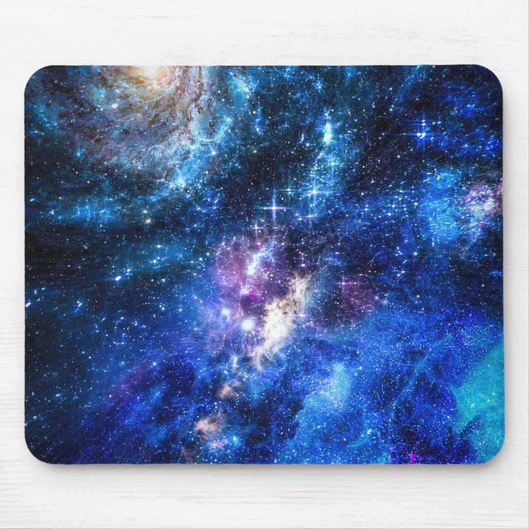 Space Galaxy Far Galaxy Mouse Pad | Zazzle