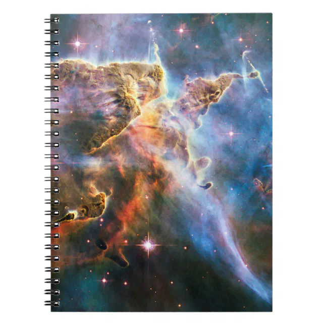 Space galaxy nebula. Universe stars. Hubble NASA Notebook | Zazzle