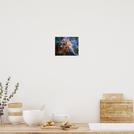 Space galaxy nebula. Universe stars. Hubble NASA Poster | Zazzle