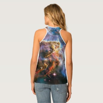 Space galaxy nebula. Universe stars Hubble NASA Tank Top | Zazzle