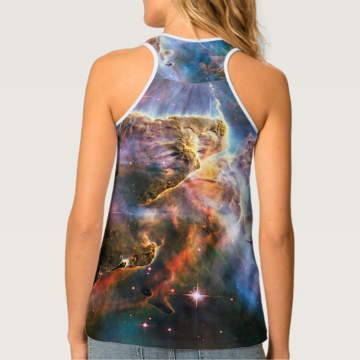 Space galaxy nebula. Universe stars Hubble NASA Tank Top | Zazzle