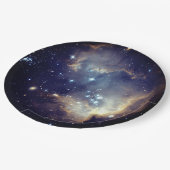 Space galaxy universe theme party must have paper plates | Zazzle
