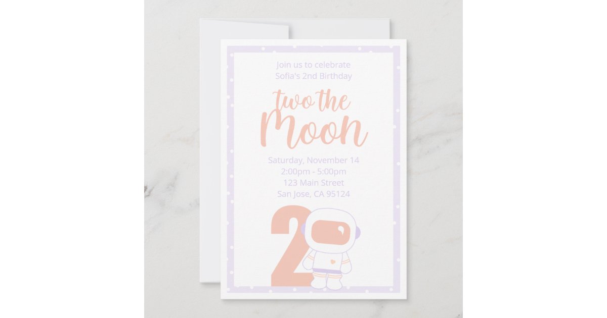 Space Girls Party Invitations | Zazzle