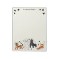 Space is Wild Animal Astronauts Writing Paper Notepad | Zazzle