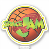 SPACE JAM™ Basketball Logo Sticker | Zazzle