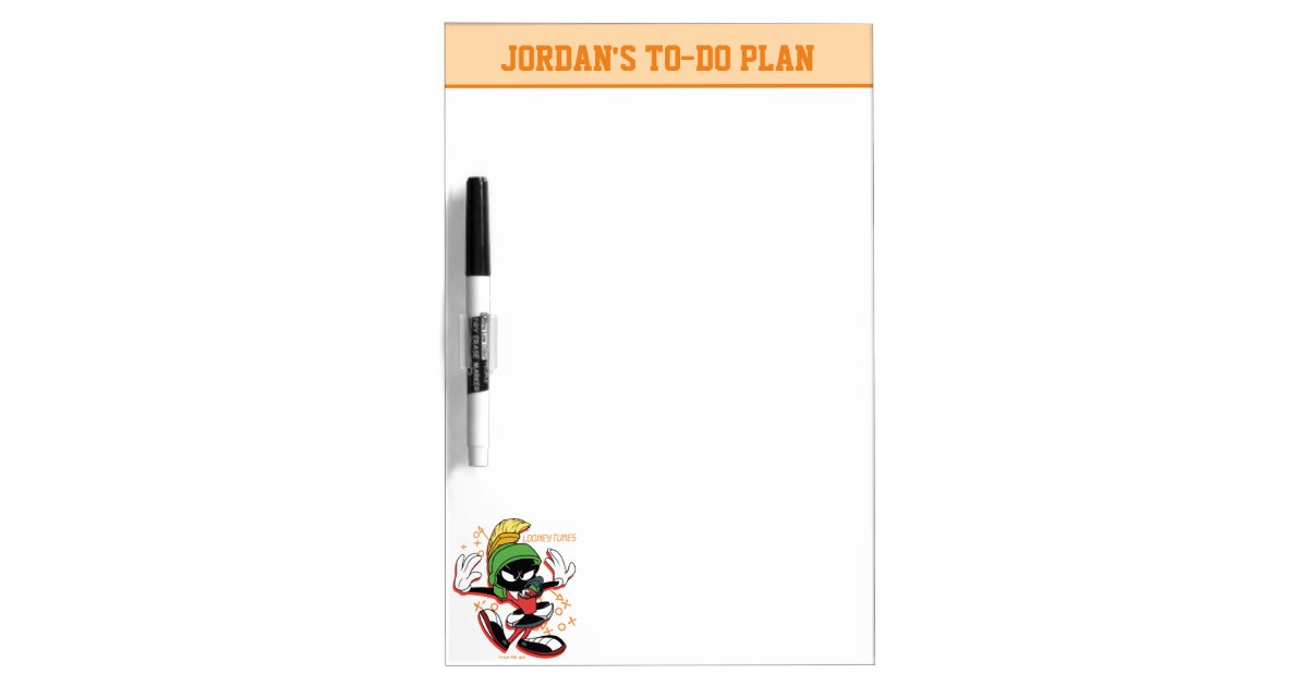 SPACE JAM™ Referee MARVIN THE MARTIAN™ Dry Erase Board | Zazzle