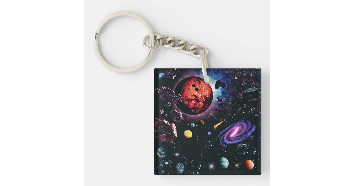 space keychain | Zazzle