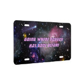 Space License Plate | Zazzle