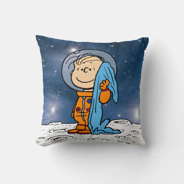 SPACE | Linus Astronaut Throw Pillow | Zazzle