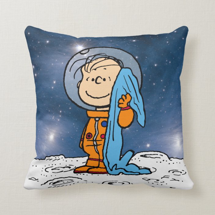 SPACE | Linus Astronaut Throw Pillow | Zazzle.com