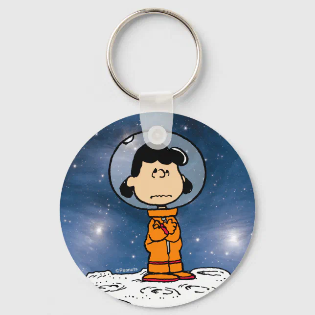 SPACE | Lucy Astronaut Keychain | Zazzle