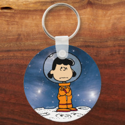 SPACE | Lucy Astronaut Keychain | Zazzle
