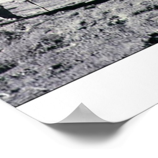 Space Moon Landing Poster | Zazzle