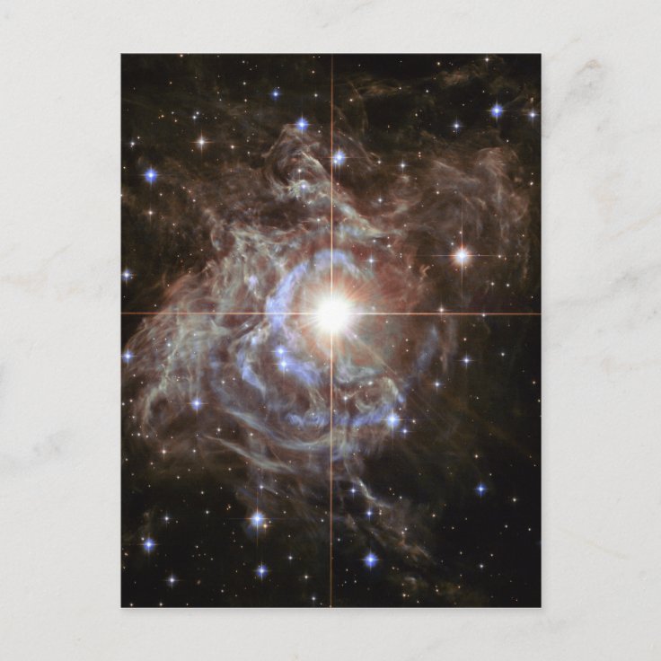 Space Nebula - Cepheid Variable Star RS Puppis Postcard | Zazzle