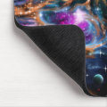 Space Nebula's and Planets Mouse Pad | Zazzle