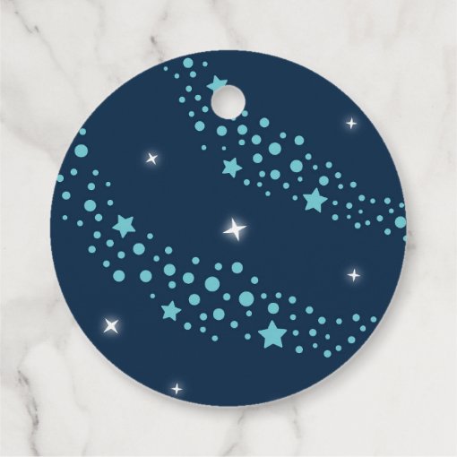 Space Out Of This World Birthday Favor Tags | Zazzle