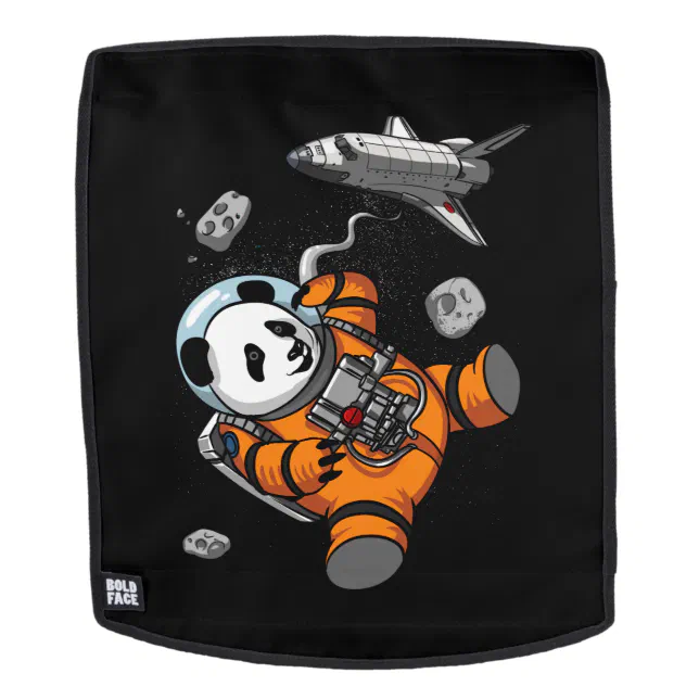Space Panda Bear Astronaut Galaxy Cosmic Animal Backpack | Zazzle