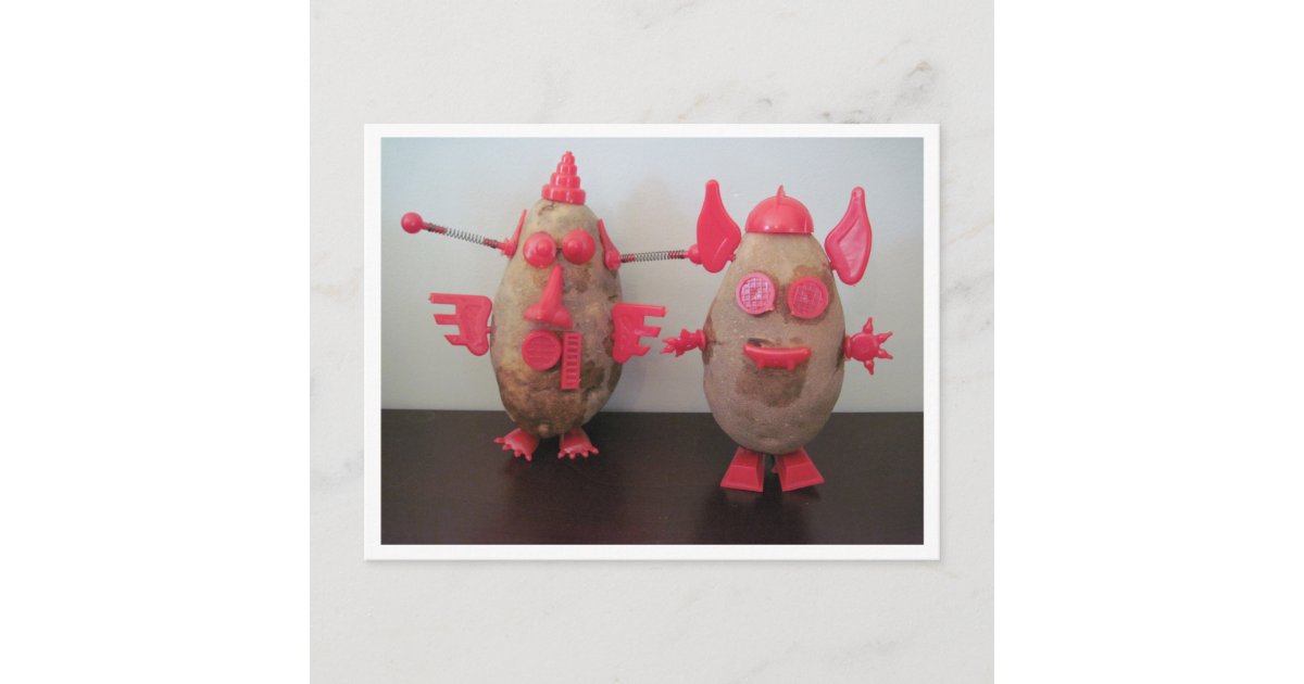 Space Potatoes Postcard | Zazzle