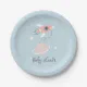 Space Rocket and Jupiter Baby Shower Paper Plates | Zazzle