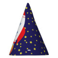 Space Rocket Star Ship 1st Birthday Party Hats | Zazzle