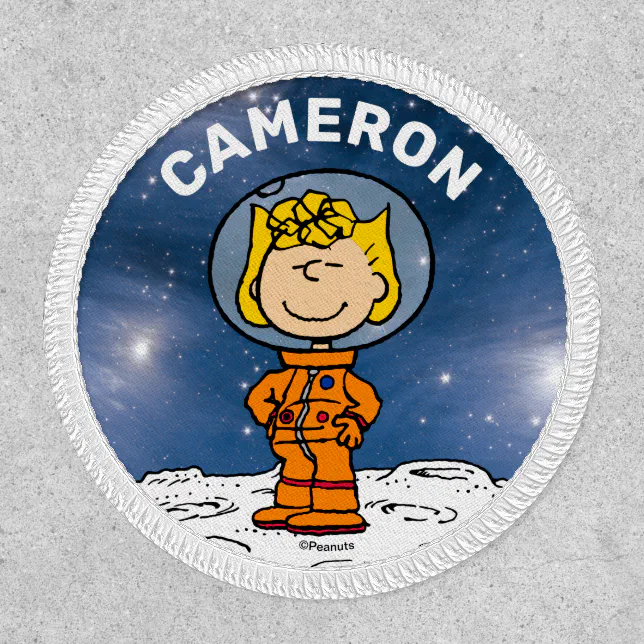 SPACE | Sally Astronaut Patch | Zazzle