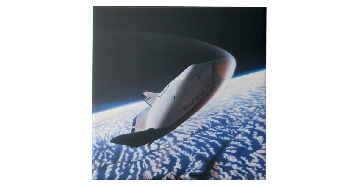 Space Shuttle 4 Ceramic Tile | Zazzle