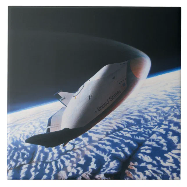 Space Shuttle 4 Ceramic Tile | Zazzle