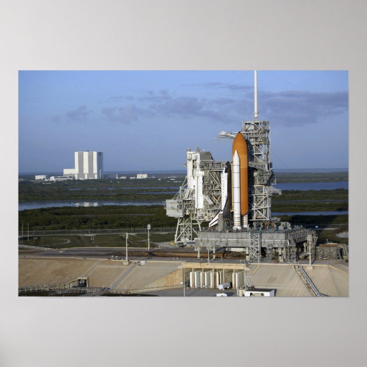 Space shuttle Atlantis 3 Poster | Zazzle